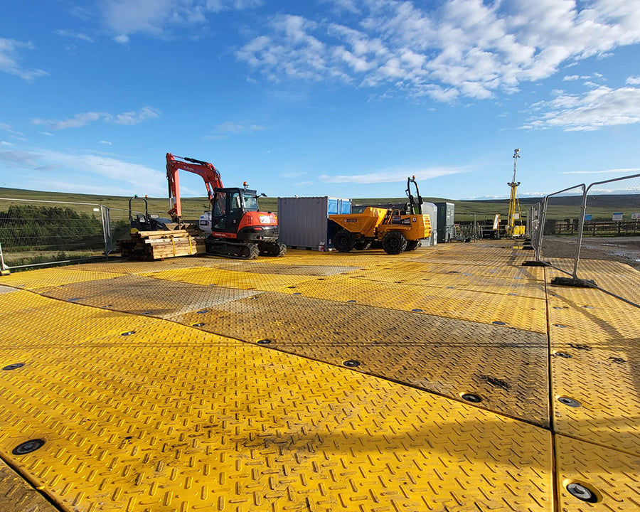 Weight Loading for Ground Protection Mats | GroundGuards