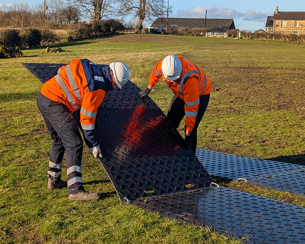 Ground Protection Mats & Trackway Hire UK | GroundGuards