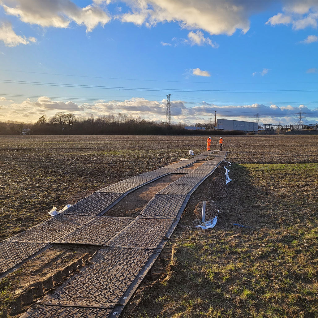 MaxiTrack Ground Protection Mats for Hire & Purchase | GroundGuards