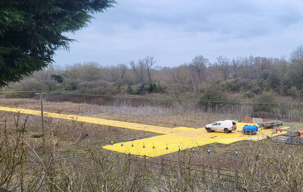 Temporary Work Platforms & Ground Mats | GroundGuards