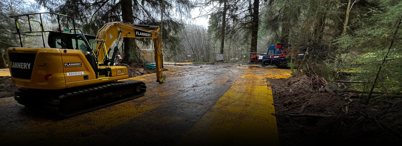 Ground Protection Mats & Trackway Hire UK | GroundGuards