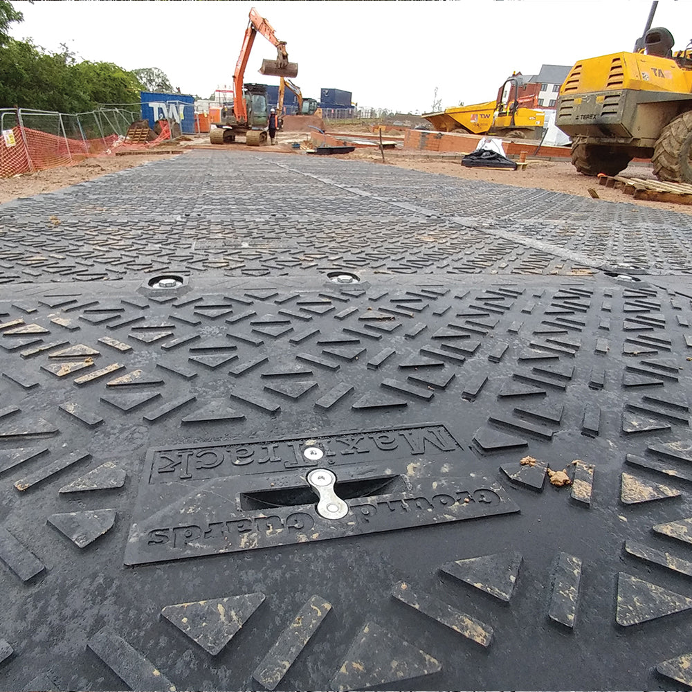 MaxiTrack Ground Protection Mats for Hire & Purchase | GroundGuards